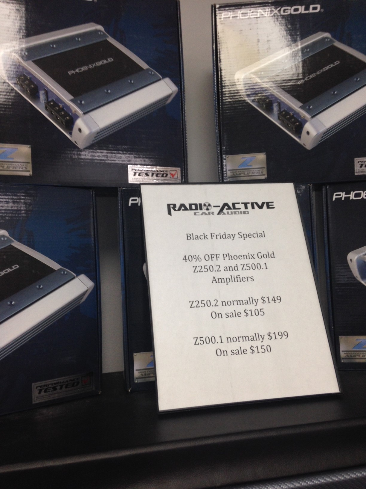 2015 Black Friday Event | Radio-Active Car Audio – Garner / Raleigh